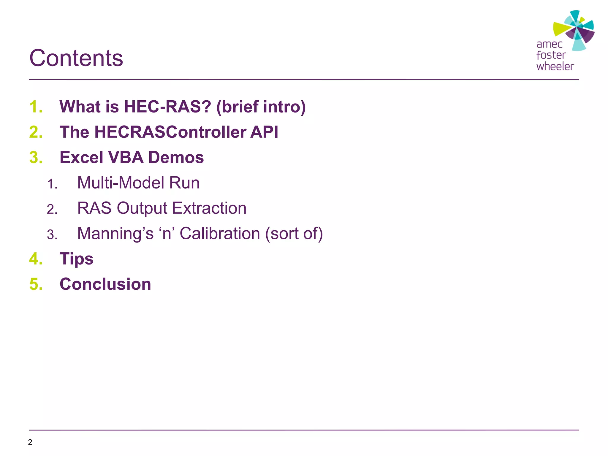 Automating HEC-RAS with Excel | PDF