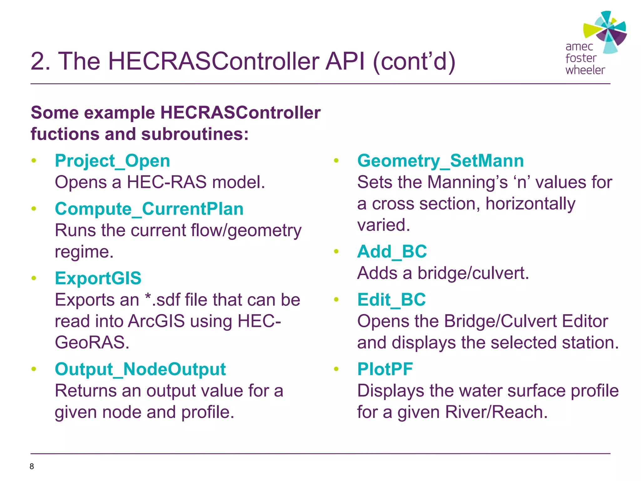 Automating HEC-RAS with Excel | PDF