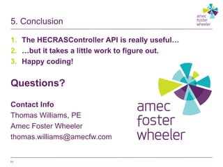 Automating HEC-RAS with Excel | PDF