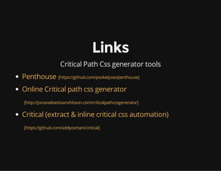 Automating Faster Page Rendering - step by step from start to finish | PPT