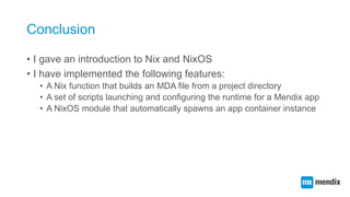 Automating Mendix application deployments with Nix | PDF | Operating Systems | Computer Software ...