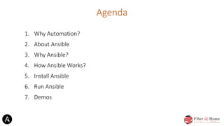 Automating Network Infrastructure : Ansible | PPT