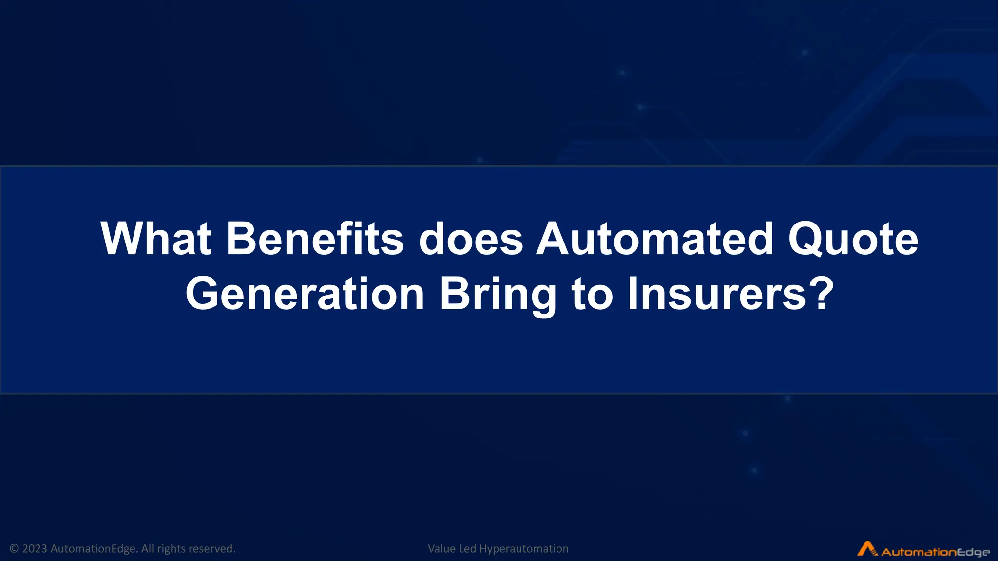Automating Quote Generation For Insurance Pptx Motor Insurance Insurance