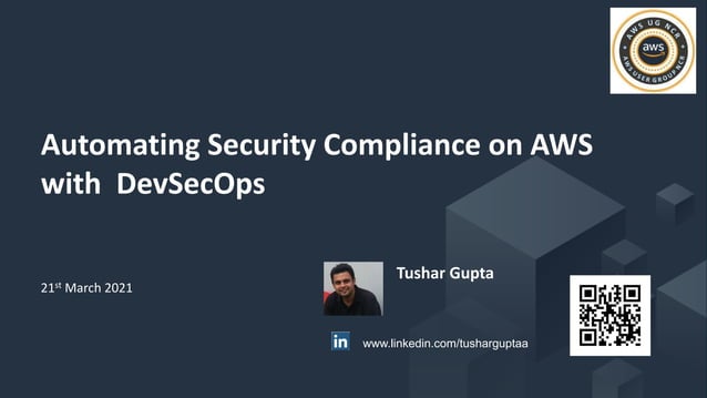 Automating Security Compliance on AWS with DevSecOps | PPT