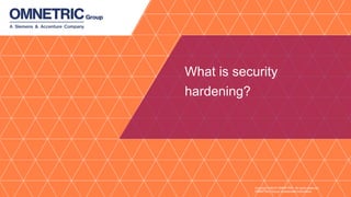 Automating security hardening | PPTX