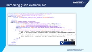 Automating security hardening | PPTX