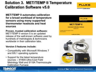 Automating Temperature Sensor Calibration | PPT