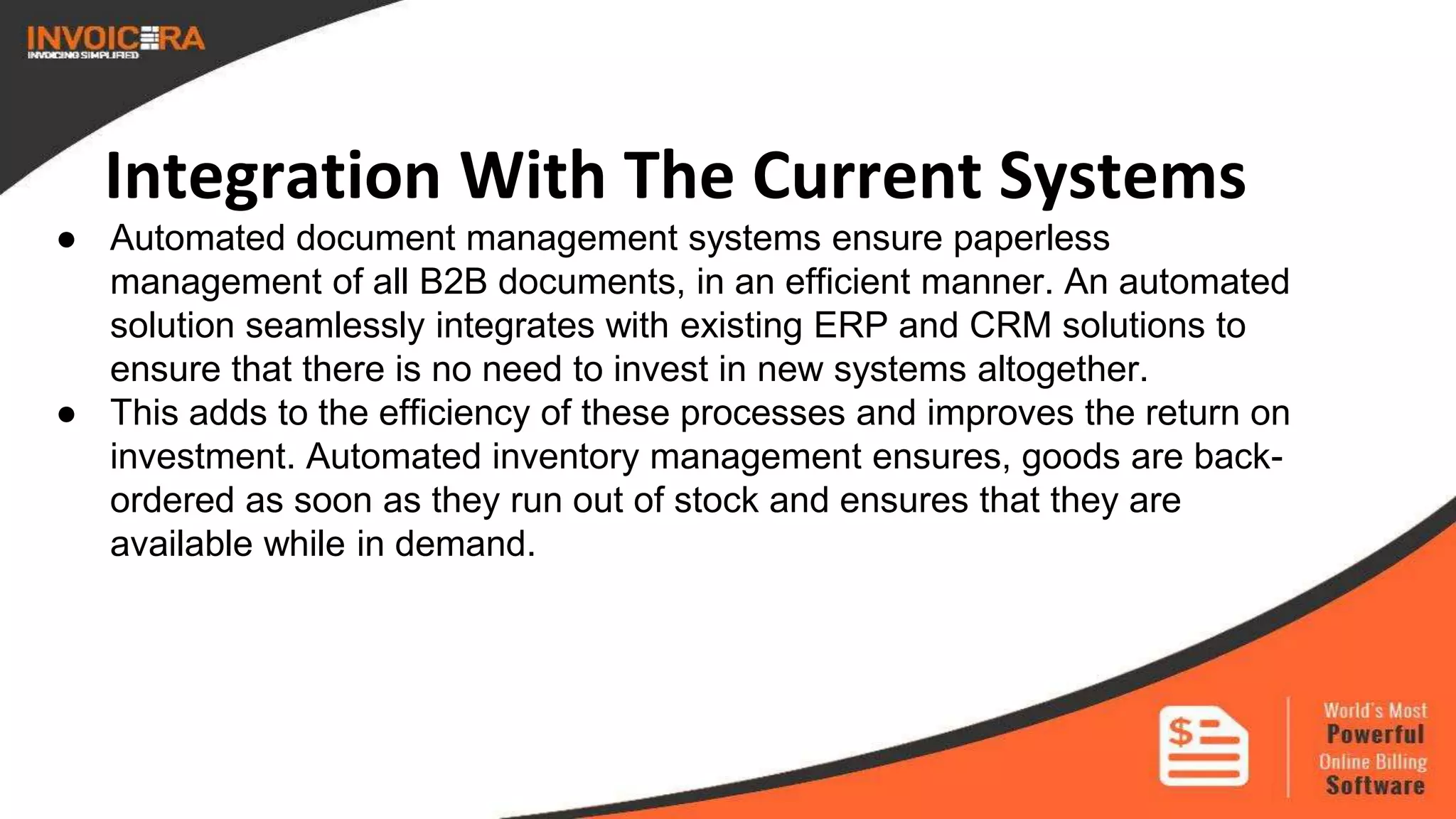 Automating the accounts receivable and invoicing process best practices | PPT