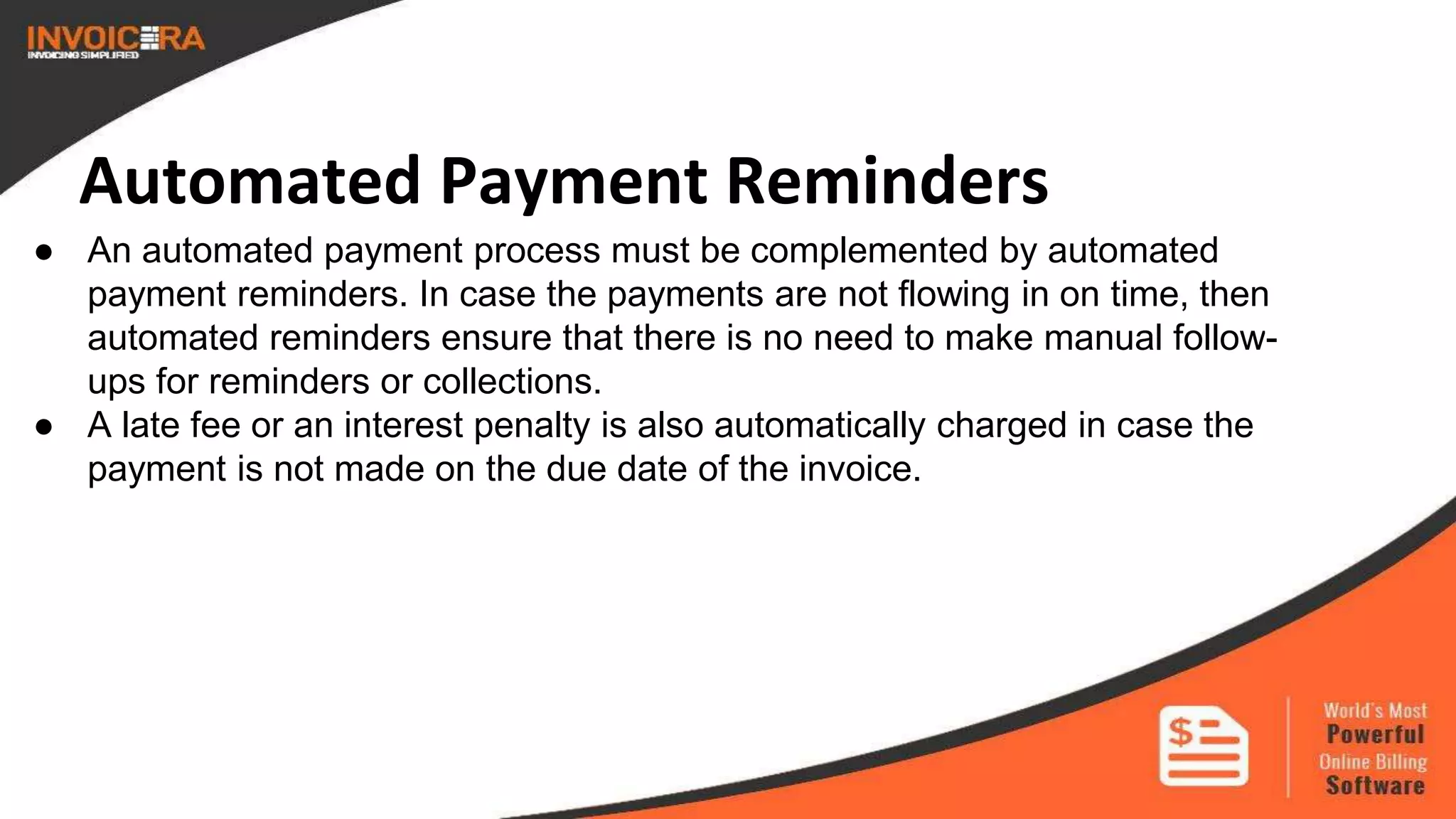 Automating the accounts receivable and invoicing process best practices | PPT