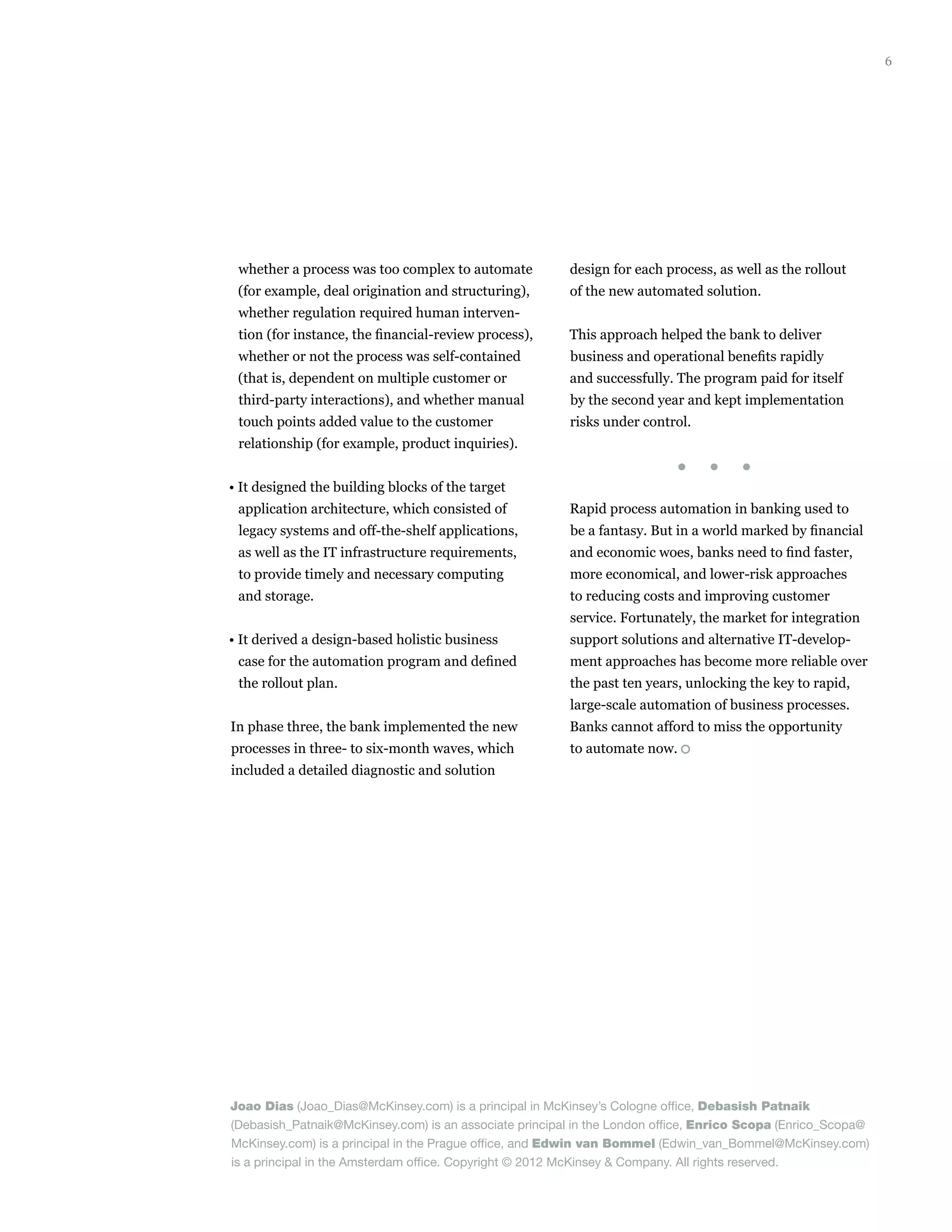 Automating the banks back office | PDF