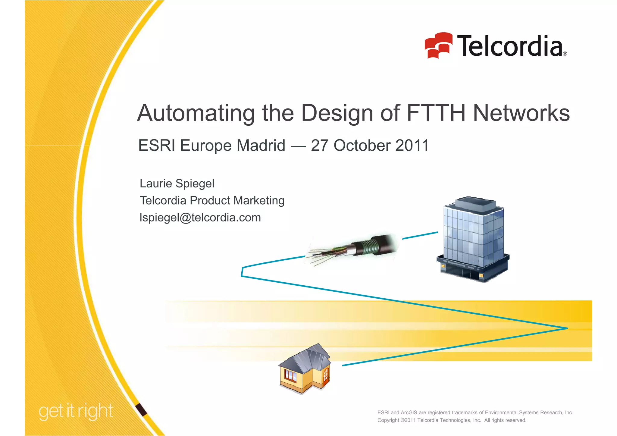 Automating the Design of ftth Networks | PDF