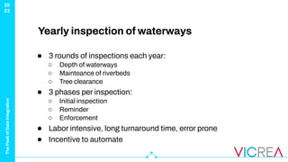 Automating the Waterway Inspection Reporting Customer Success Story | PDF