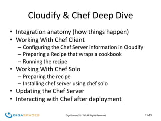 Automating your OpenStack environment with Chef, Puppet and Cloudify | PPTX | Cloud Computing ...