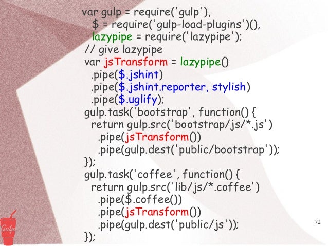 Automating your workflow with Gulp.js