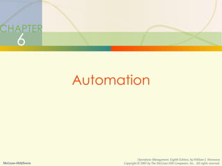 Automation | PPT | Technology & Computing