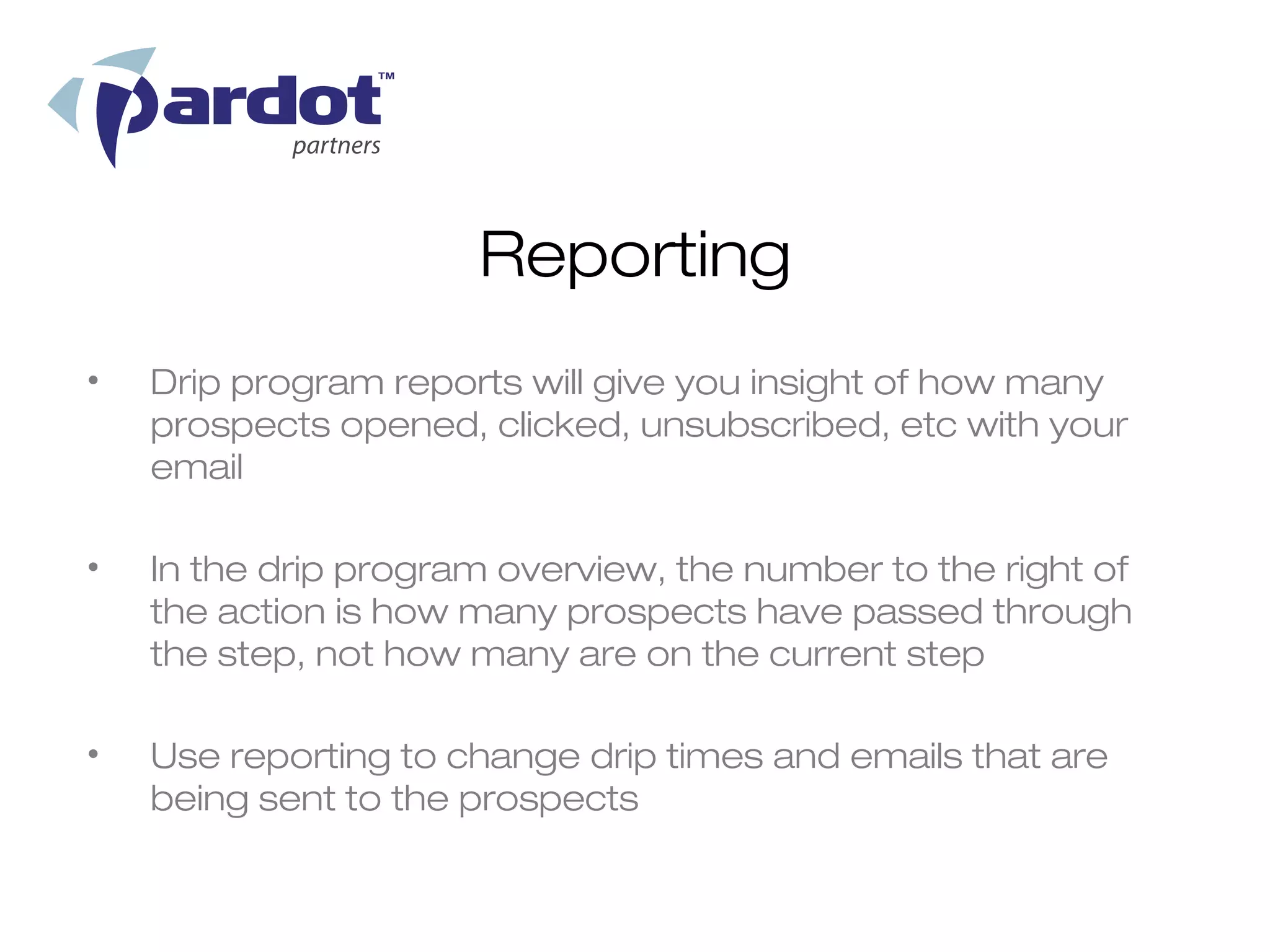 Automation Rules and Drip Programs | PPT