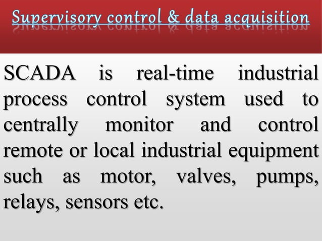 Industrial Automation (PLC, SCADA & HMI) by Nilesh Jha | PPTX