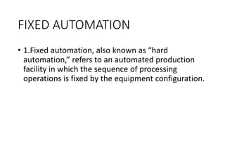 AUTOMATION.pptx | Robotics | Technology & Computing