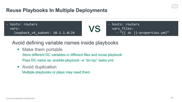 Cumulus Networks: Automating Network Configuration | PPT