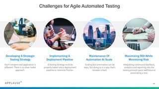 Automation Essentials for the Age of Agile | PPTX