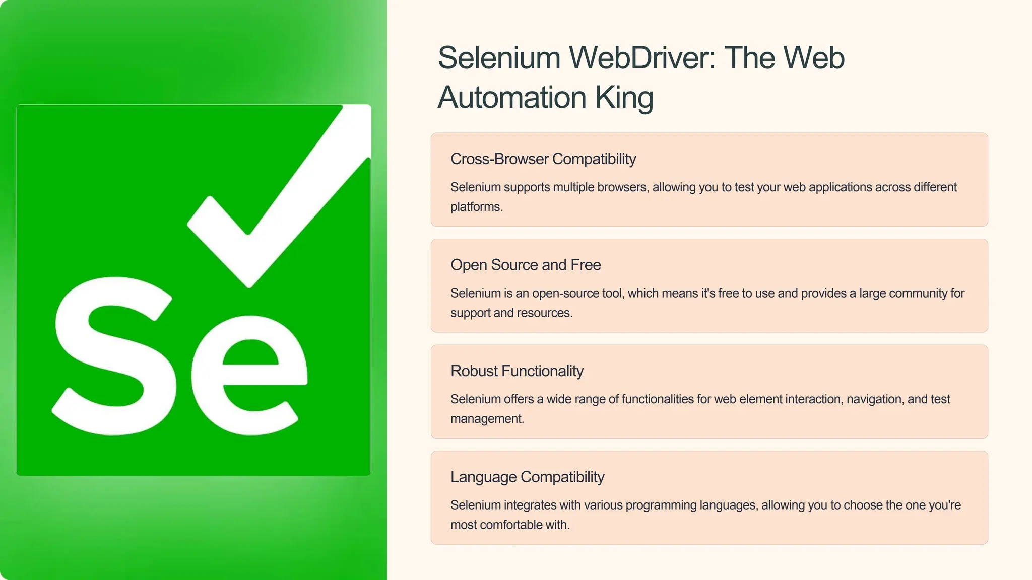 Streamline Your Testing: A Guide to Automation Testing Tools | PPT