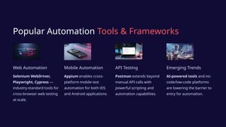 Automation-Testing plays a crucial role in accelerating software ...