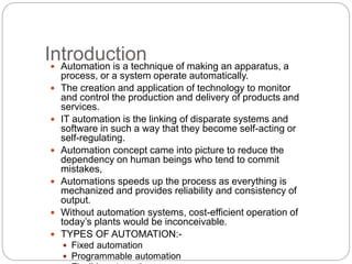Automation | PPT