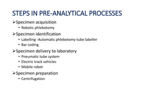 Automation in Biochemistry (Autoanalyzers) | PPTX