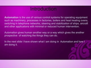 Automation | PPT