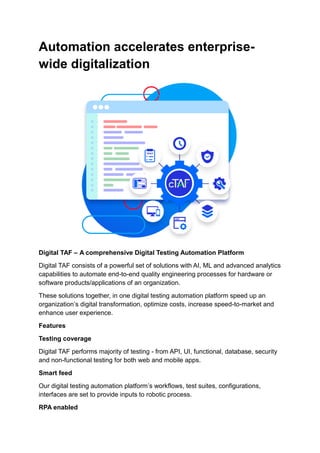 Automation accelerates enterprise-wide digitalization | PDF