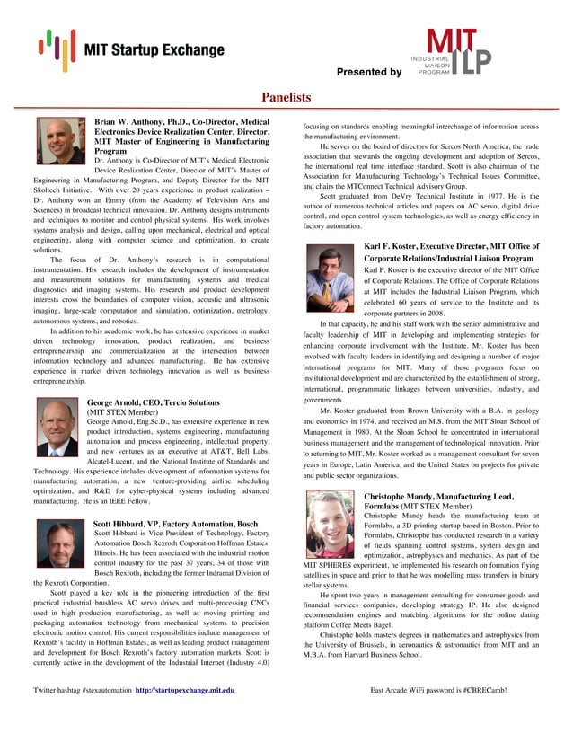 Automation Agenda Pdf