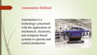 Automation and Artificial Intelligence | PPTX