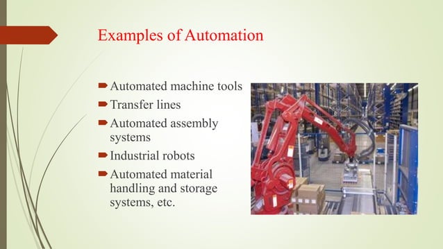 Automation and Artificial Intelligence | PPTX | Internet | Computing
