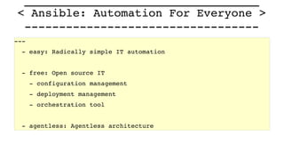 Automation and ansible | PPT