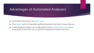 Automation and flow injection analysis | PPTX
