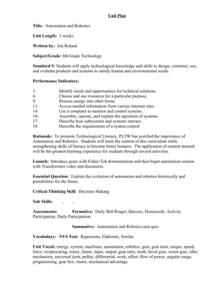 Automation and robotics ii | PDF