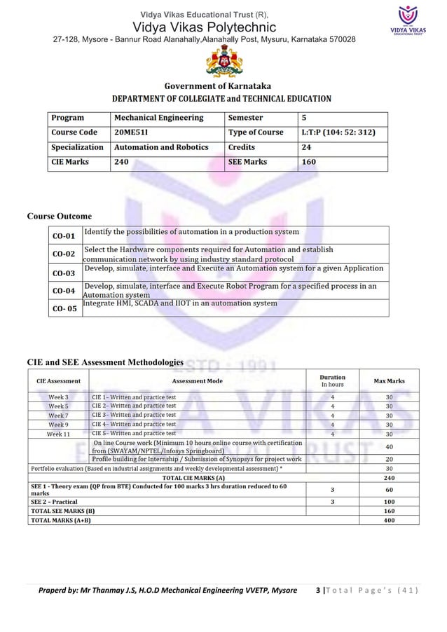 Automation and Robotics Lab Manual 20ME51I.pdf