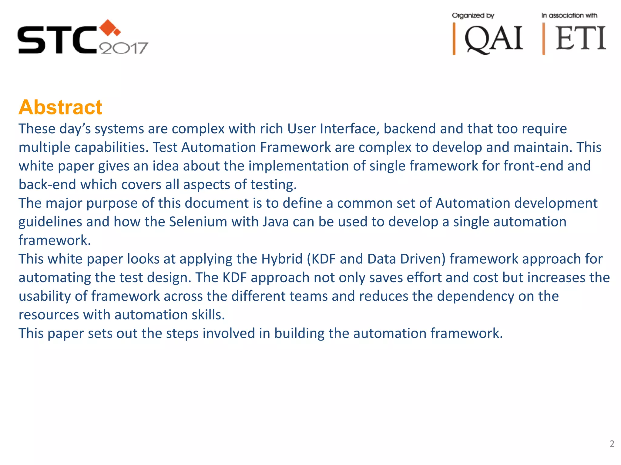 Automation Best Practices Pptx