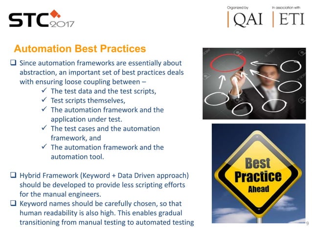 Automation Best Practices Pptx