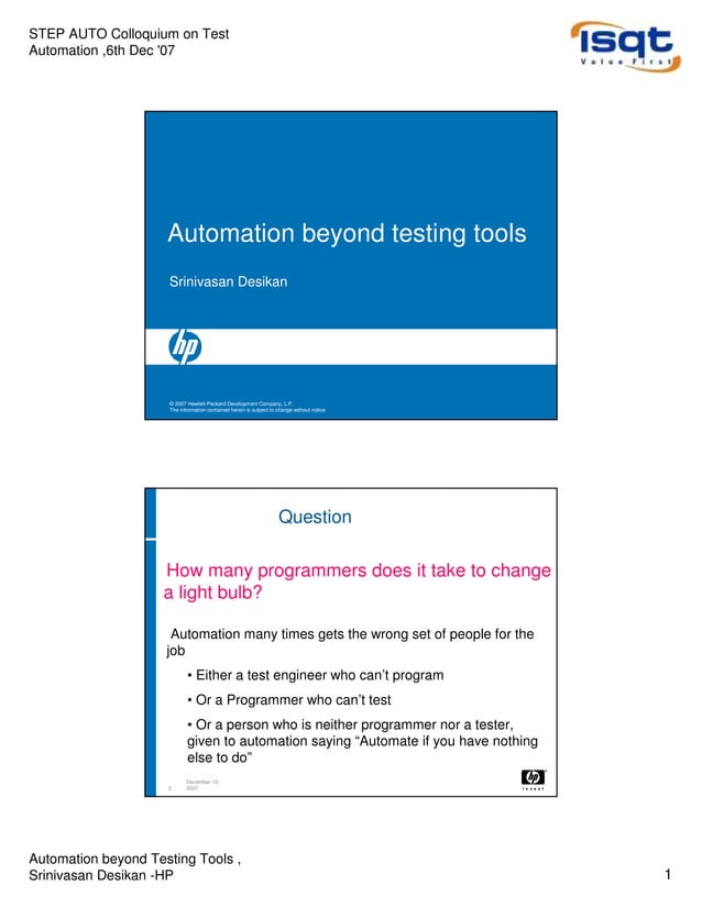 Automation Beyond Testing Tools Pdf