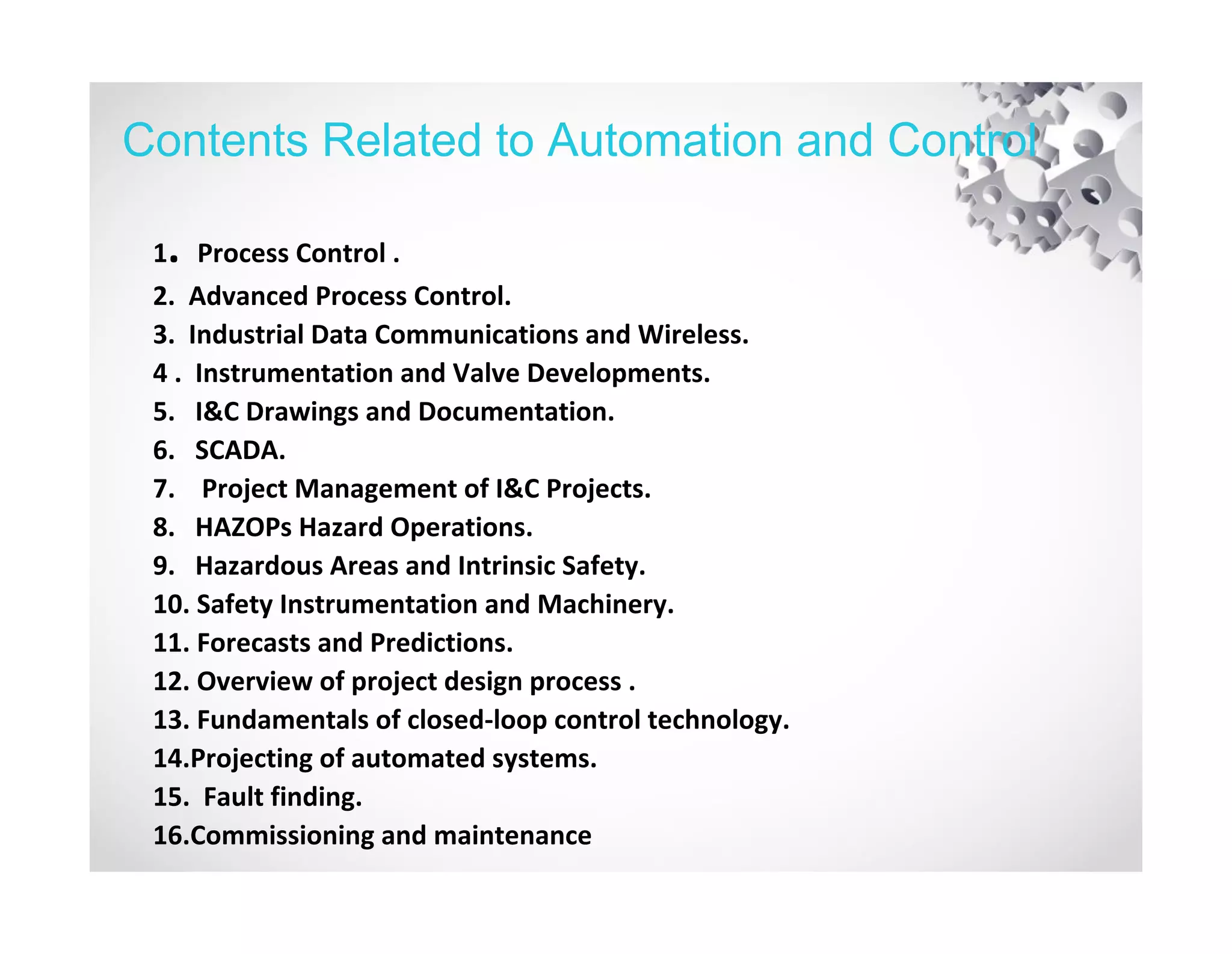 Automation & control | PDF