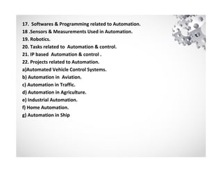 Automation & control | PDF