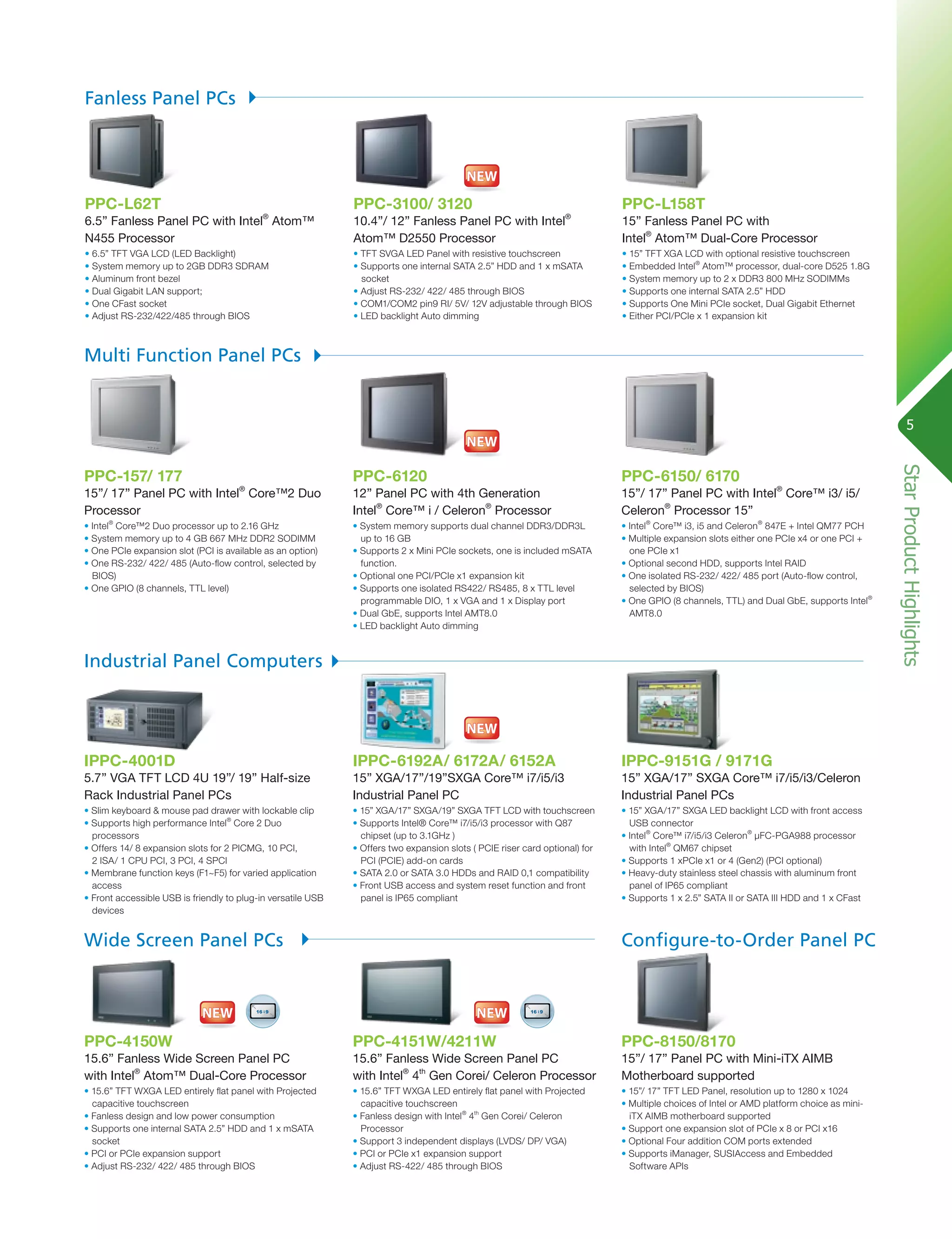 Advantech's Automation Devices & Computing Star Product Guide | ITG India | PDF