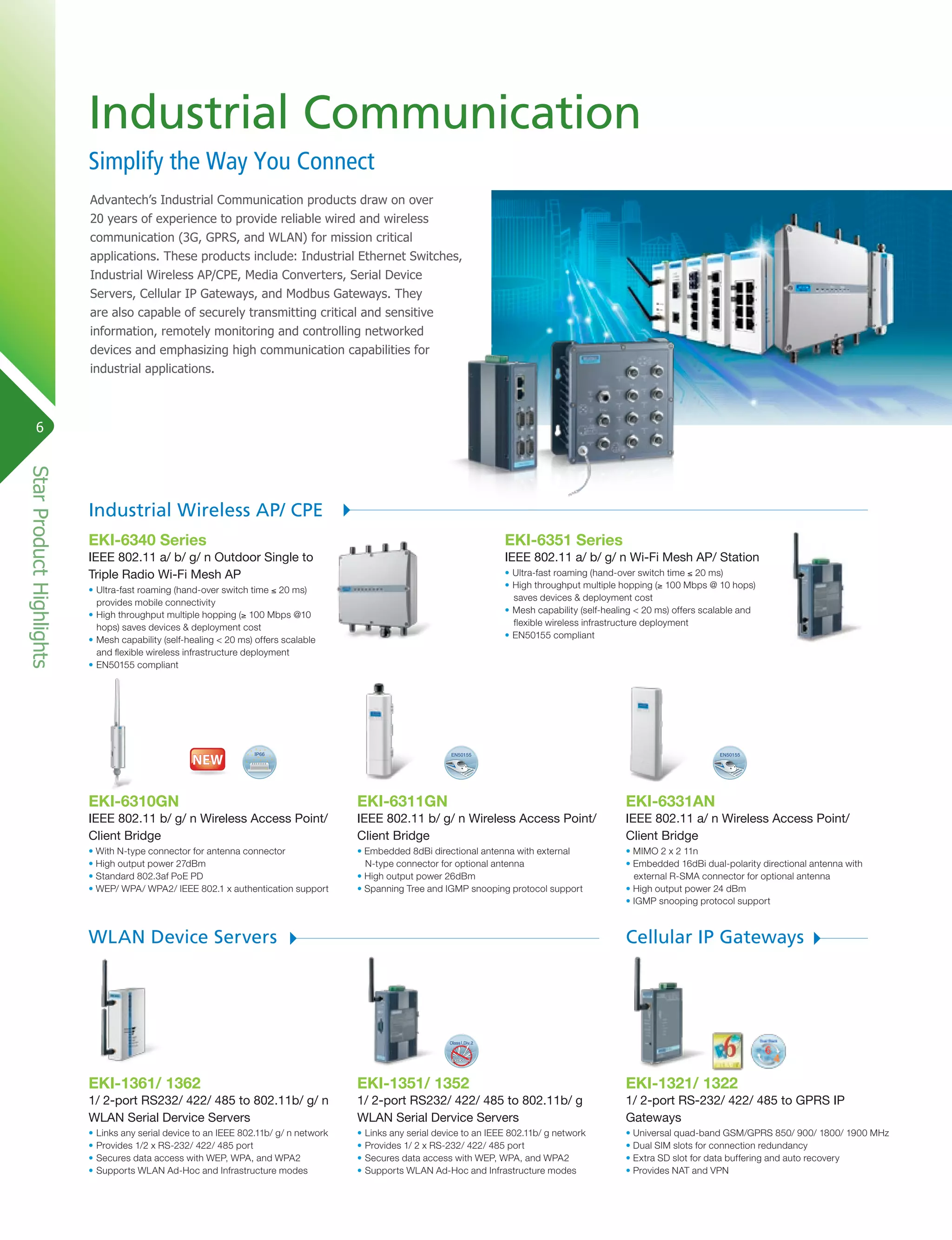 Advantech's Automation Devices & Computing Star Product Guide | ITG India | PDF