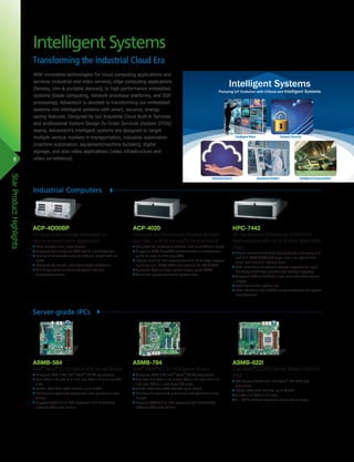 Advantech's Automation Devices & Computing Star Product Guide | ITG ...