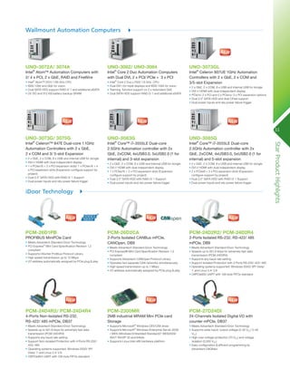 Advantech's Automation Devices & Computing Star Product Guide | ITG India | PDF