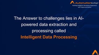 Data Extraction and Processing with Artificial Intelligence | PPT
