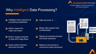 Data Extraction and Processing with Artificial Intelligence | PPT