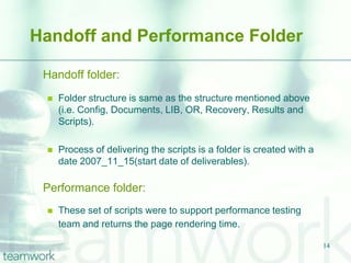 Automation Framework 042009 V2 | PPT