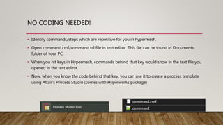 Automation in Hypermesh | PPTX